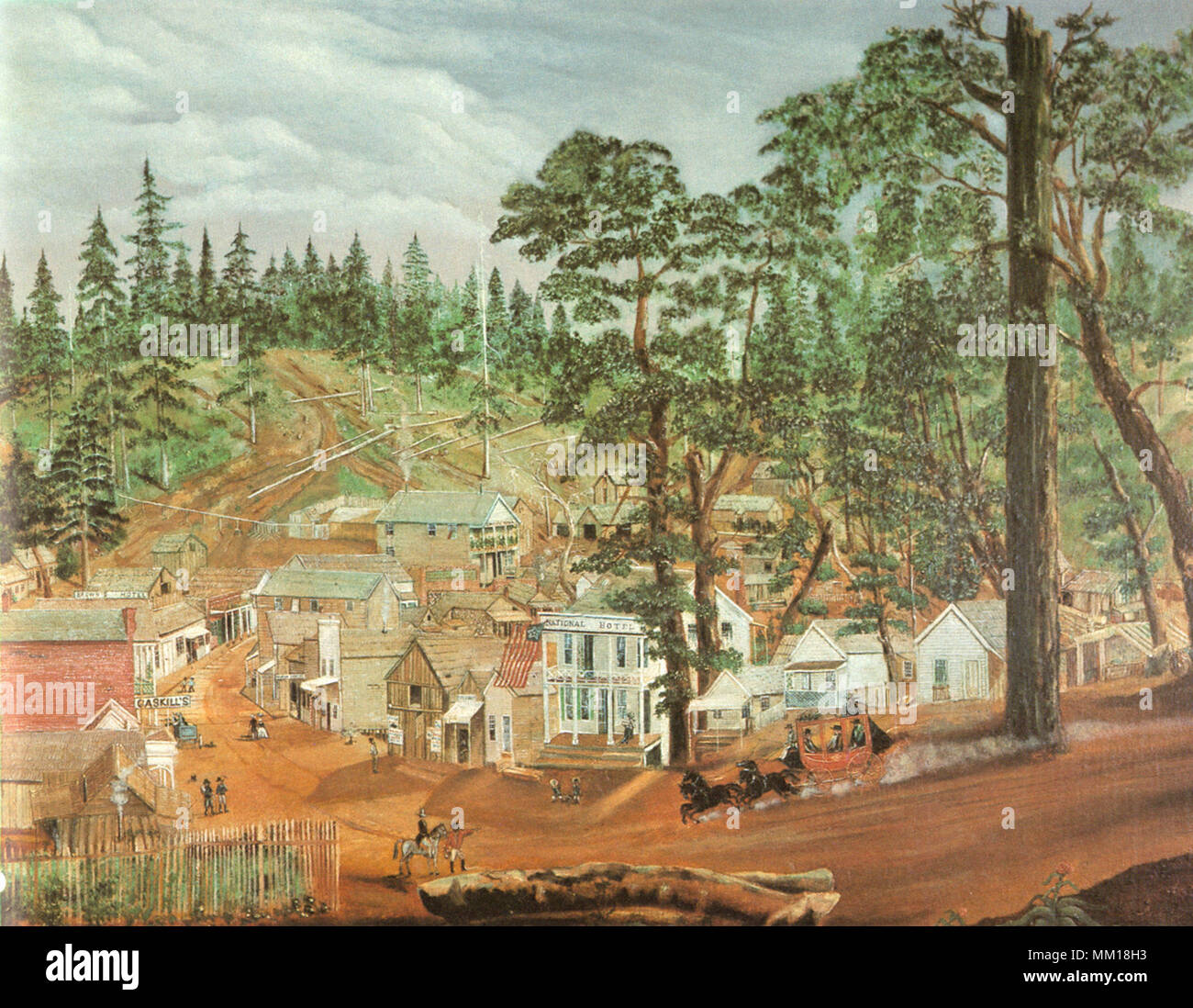 California 1850 hi-res stock photography and images - Alamy