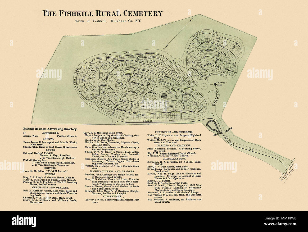 Map of fishkill new york hi-res stock photography and images - Alamy