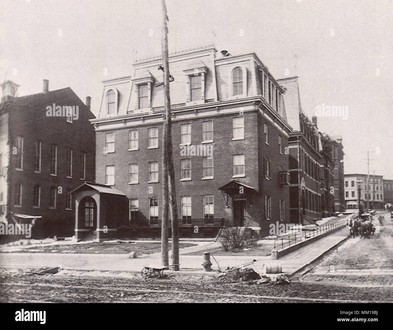 John Hopkins University Administration Building. Baltimore Stock Photo ...