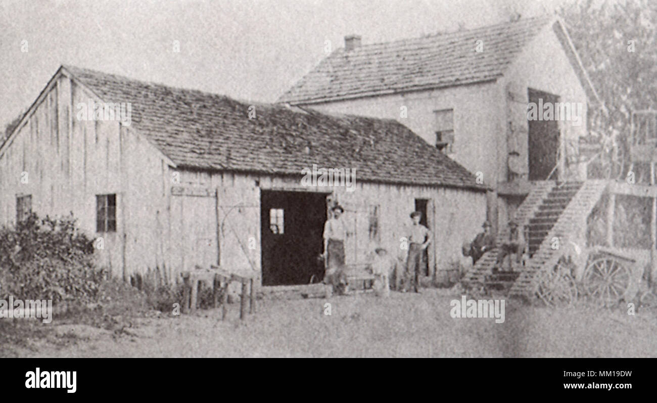 Blacksmith and Wheelwright Shop. Forest Hill. 1967 Stock Photo - Alamy