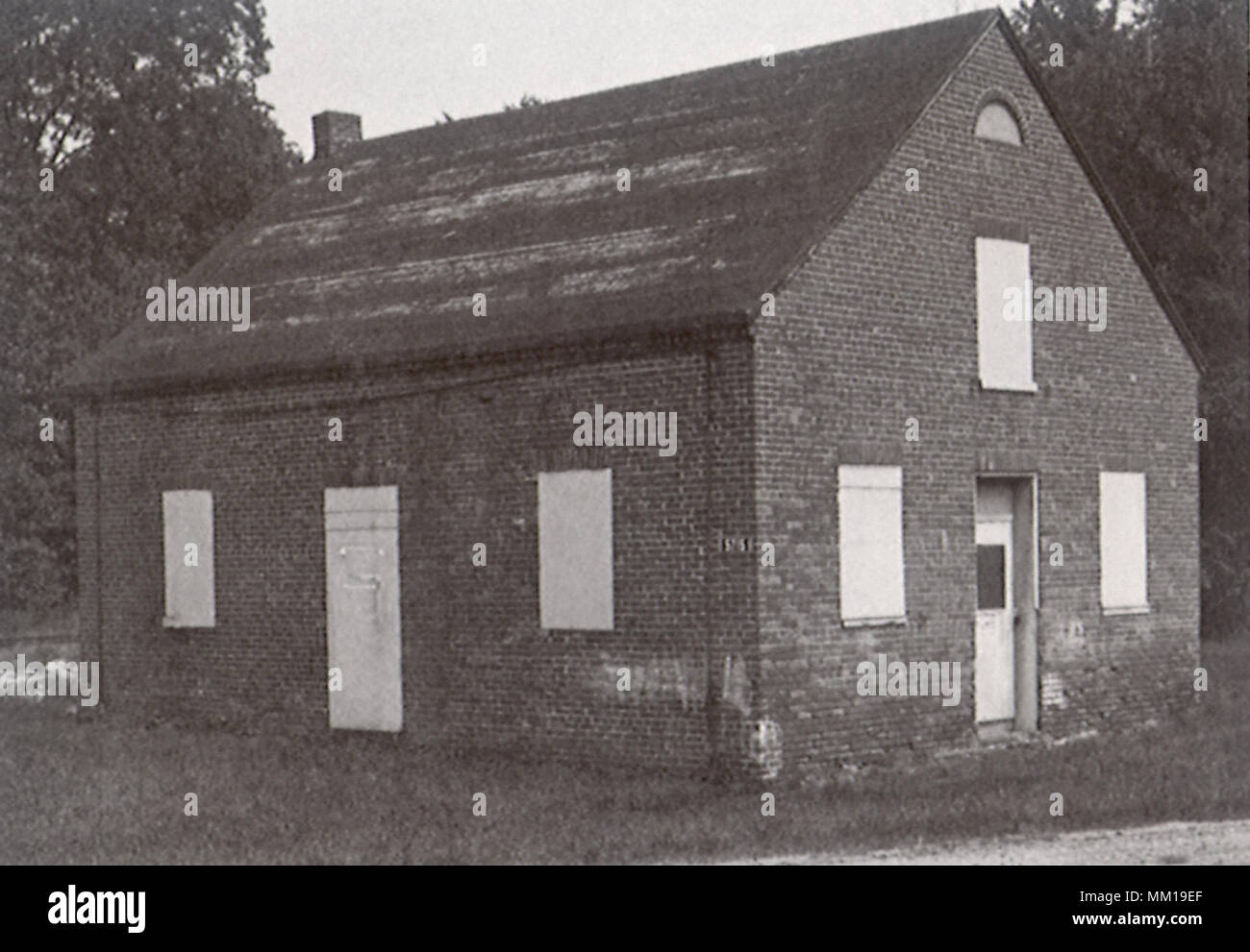 Gunpowder Neck Methodist Meeting House. Edgewood. 1967 Stock Photo - Alamy