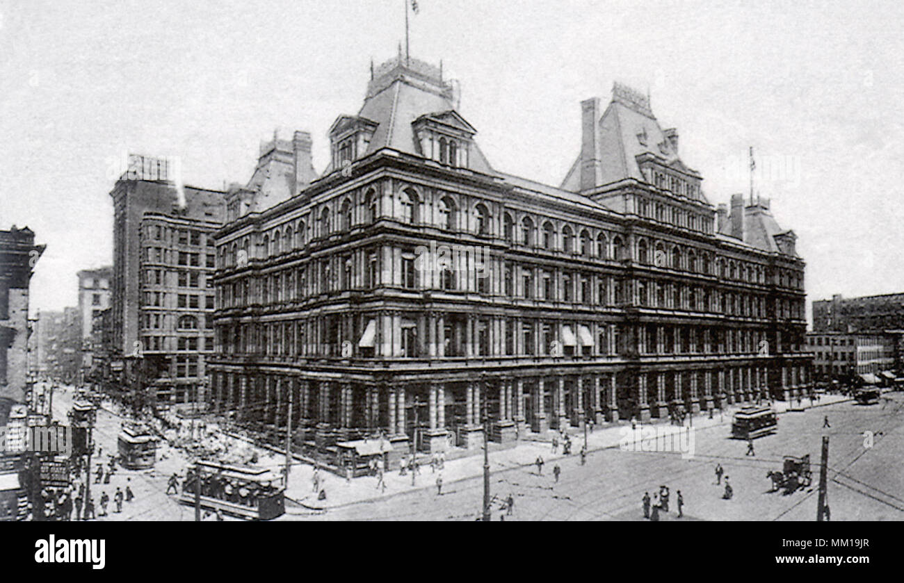 Government Building. Cincinnati. 1910 Stock Photo - Alamy