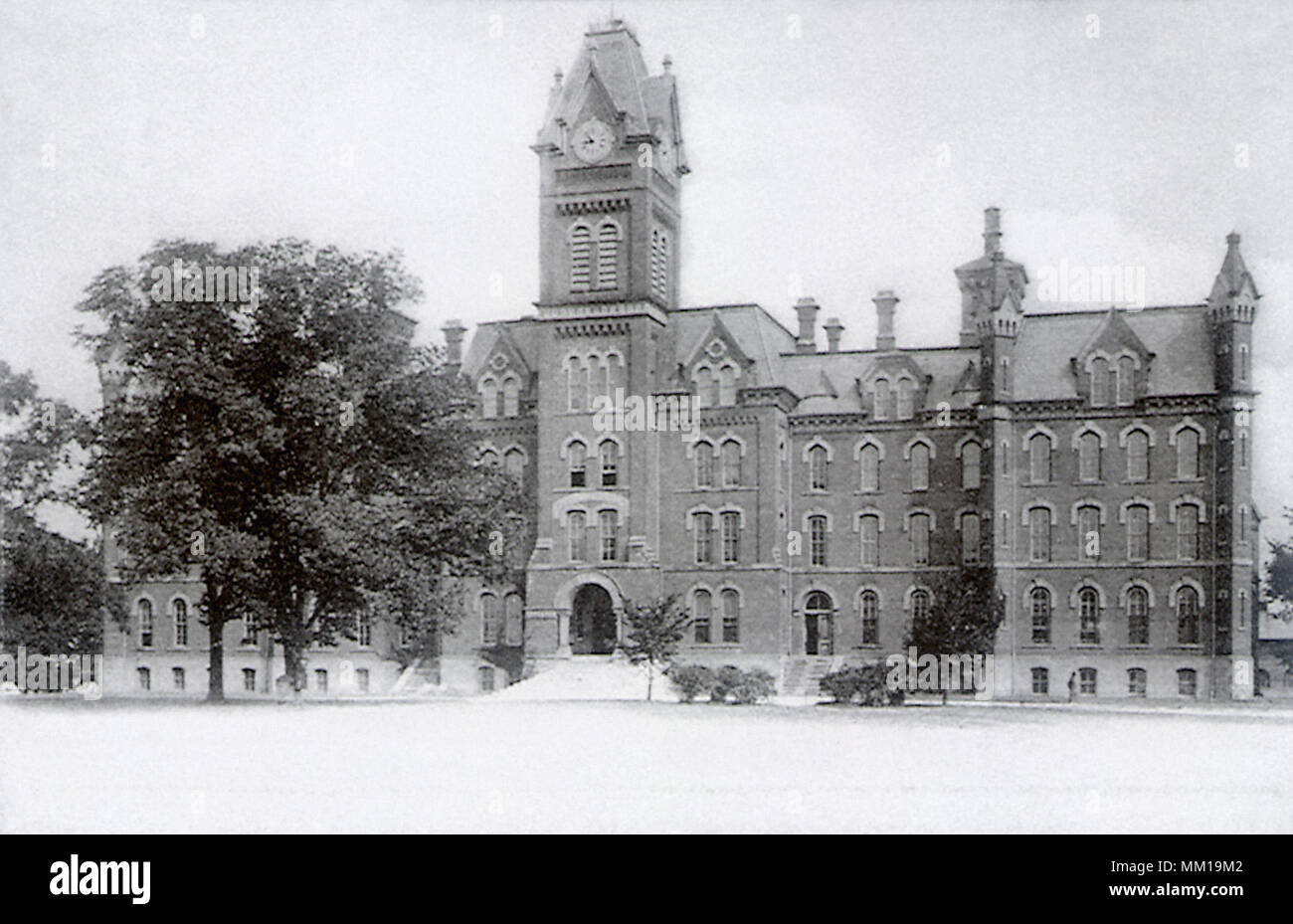Main Building at Ohio State University. Columbus. 1910 Stock Photo - Alamy