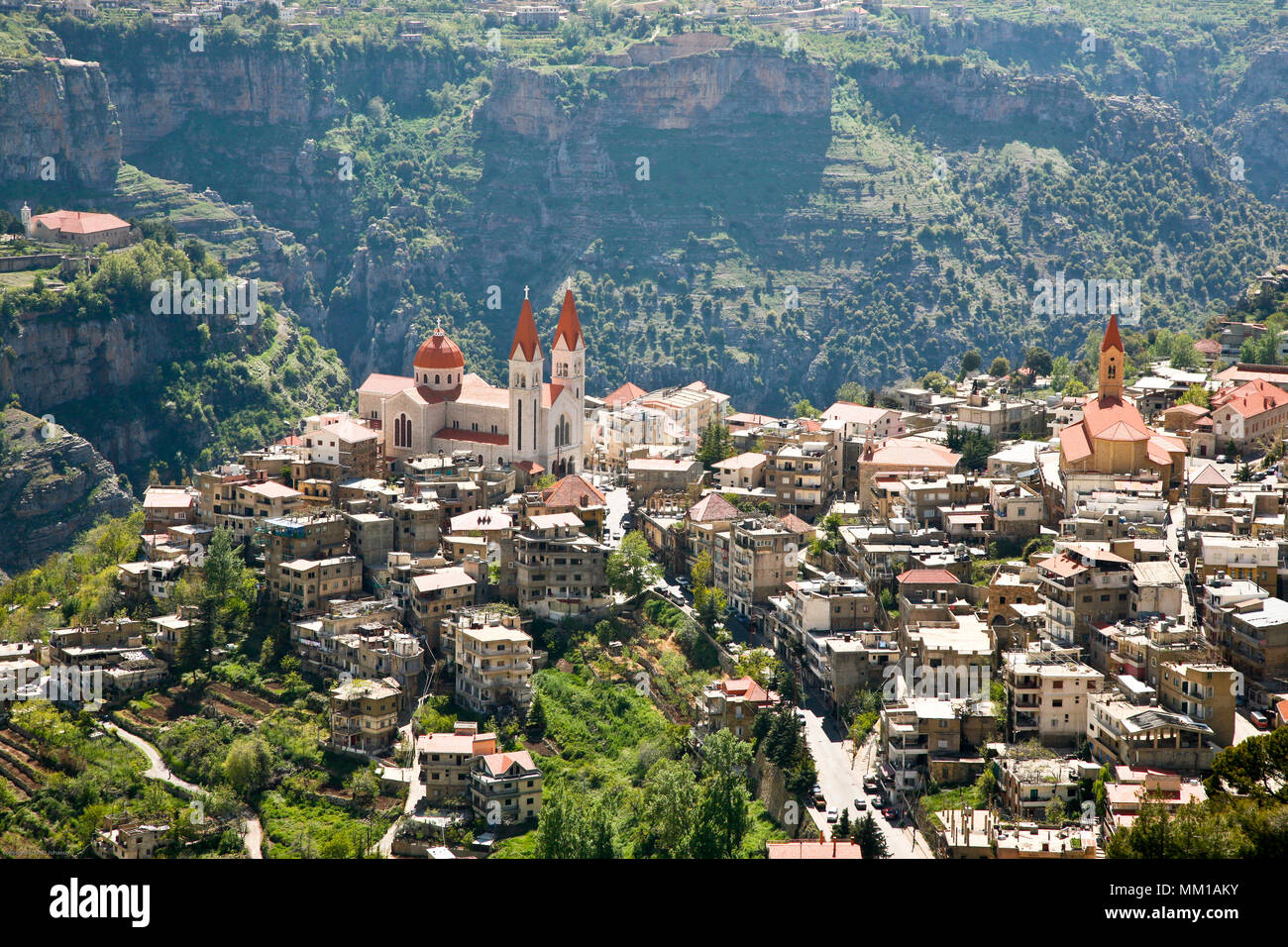 Bcharre maronite abbey hi-res stock photography and images - Alamy