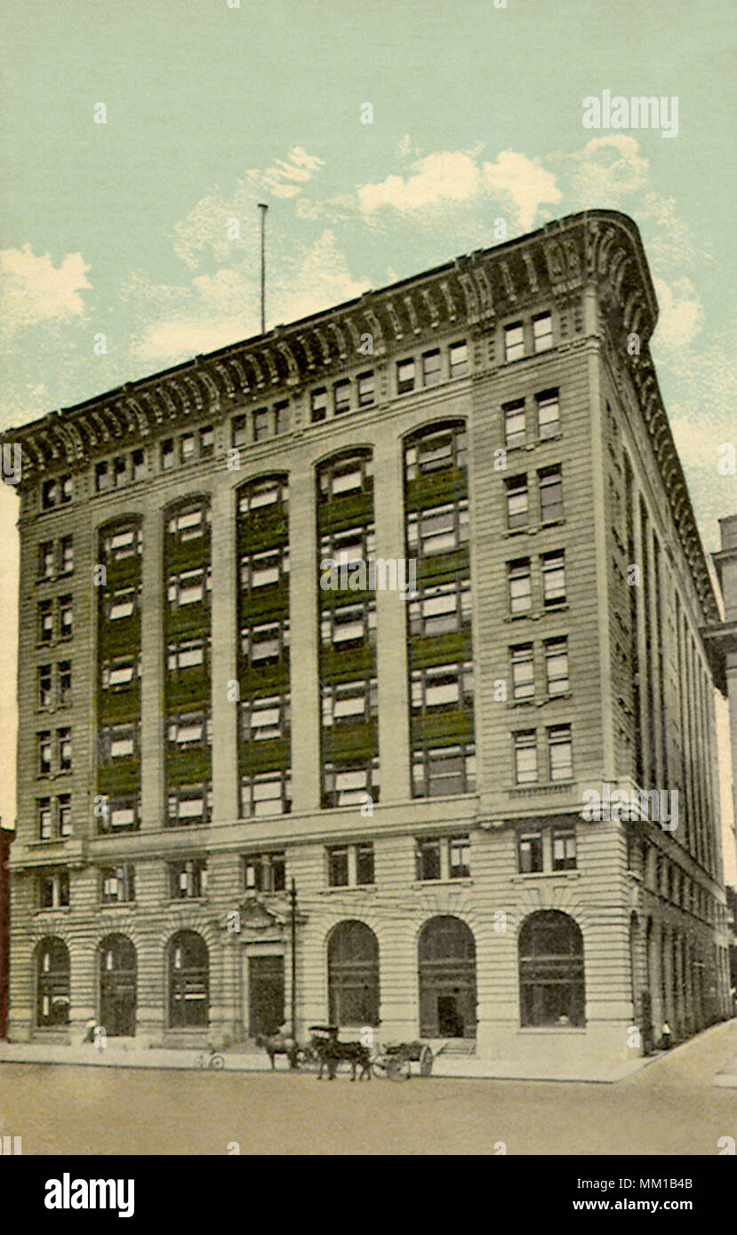 Traveler's Life Insurance Co. Building. Hartford. 1918 Stock Photo - Alamy