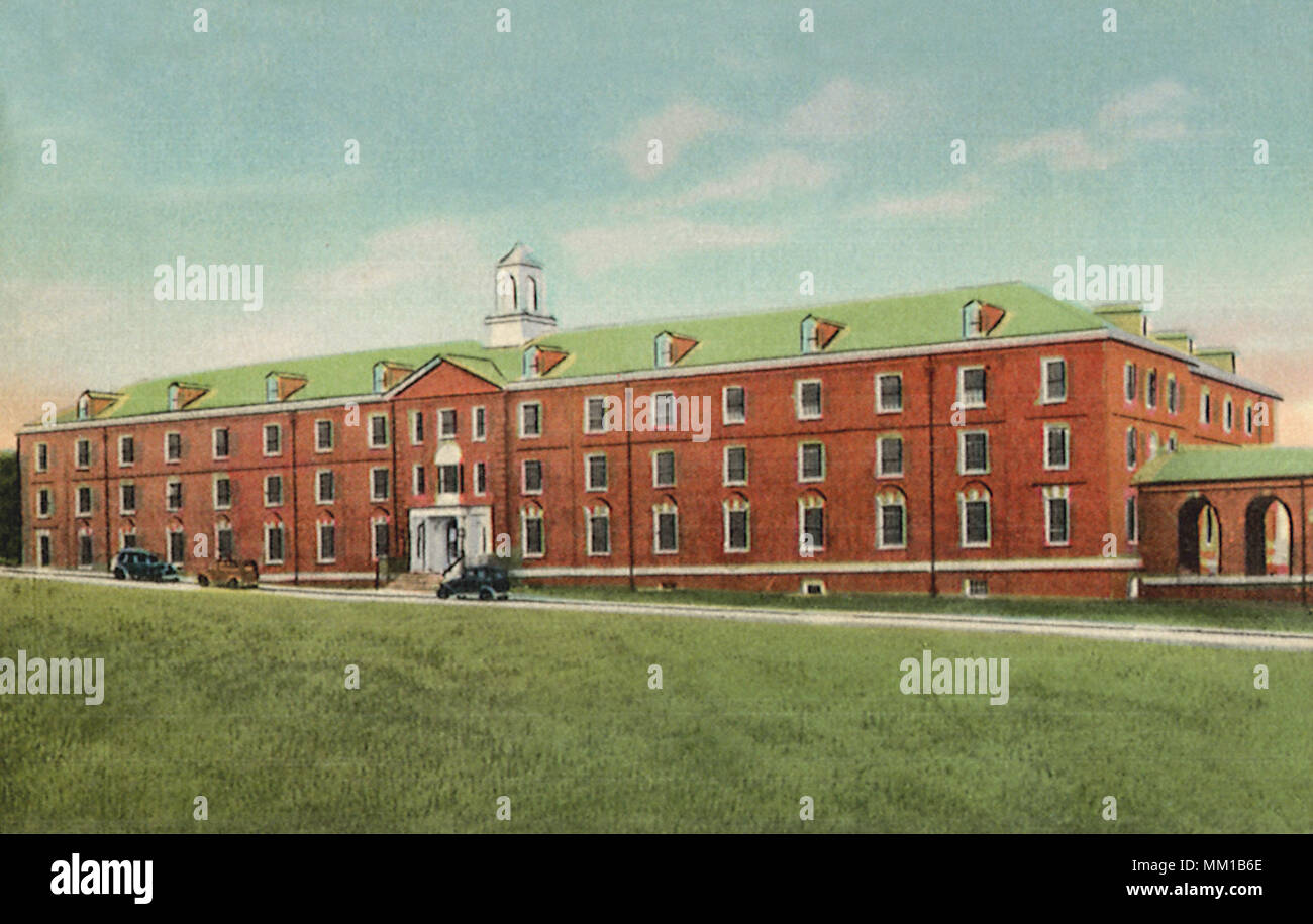 Chase Hall at Coast Guard Academy. New London. 1935 Stock Photo - Alamy