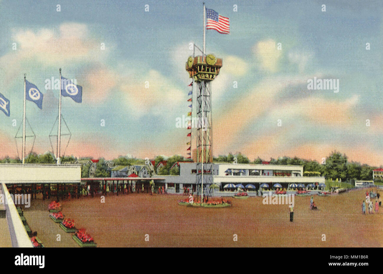 Gam Ocean Beach Park. New London. 1947 Stock Photo - Alamy