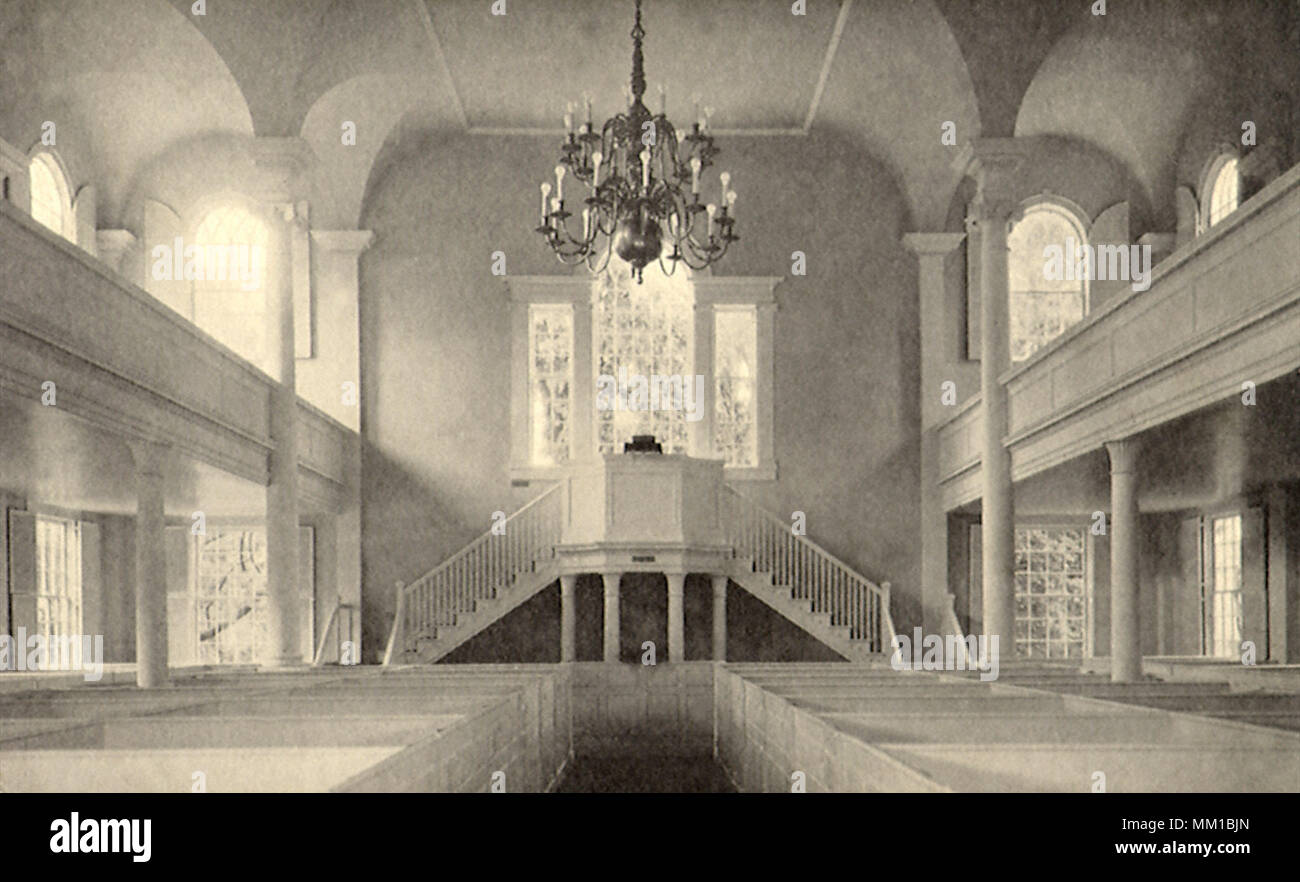 Old First Church of Bennington. Bennington. 1930 Stock Photo - Alamy