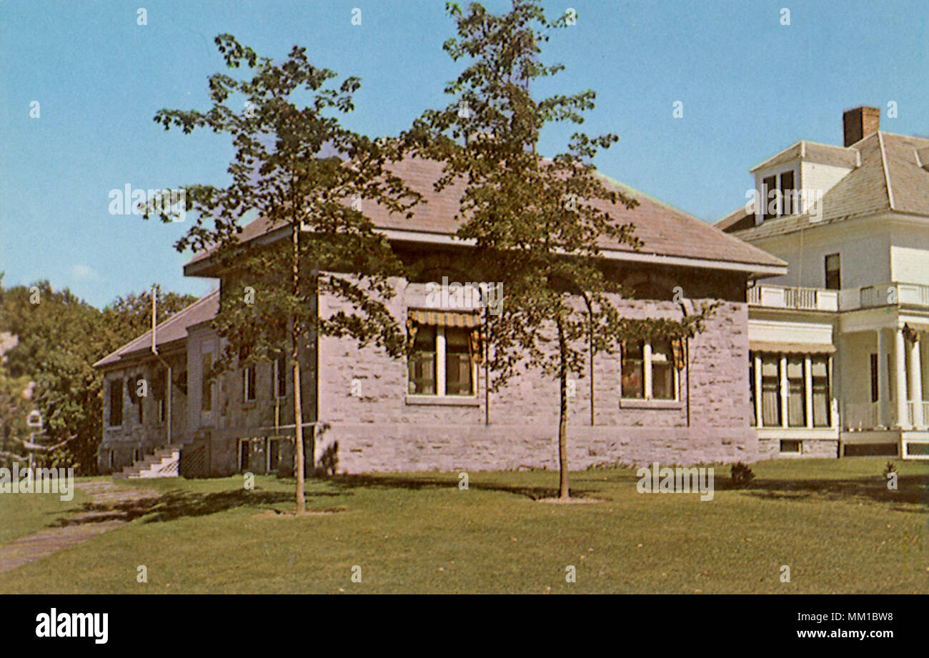 Section of Proctor Hospital. Proctor. 1960 Stock Photo - Alamy