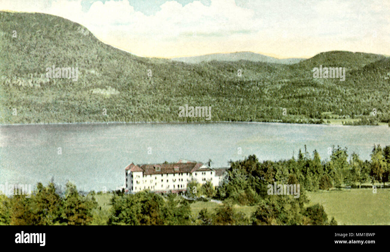 Lake Dunmore. Rutland. 1920 Stock Photo - Alamy