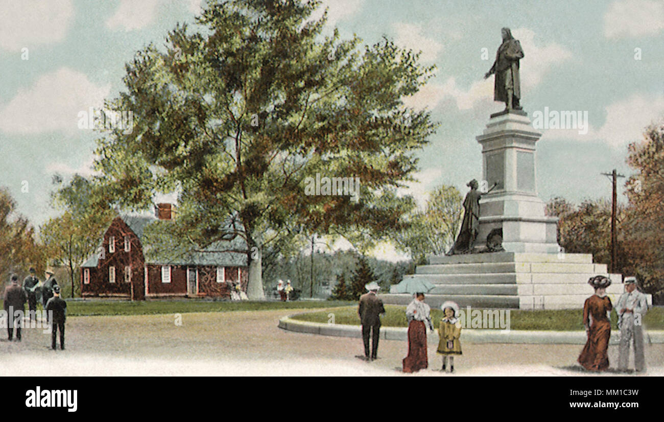 Statue of roger williams hi-res stock photography and images - Alamy