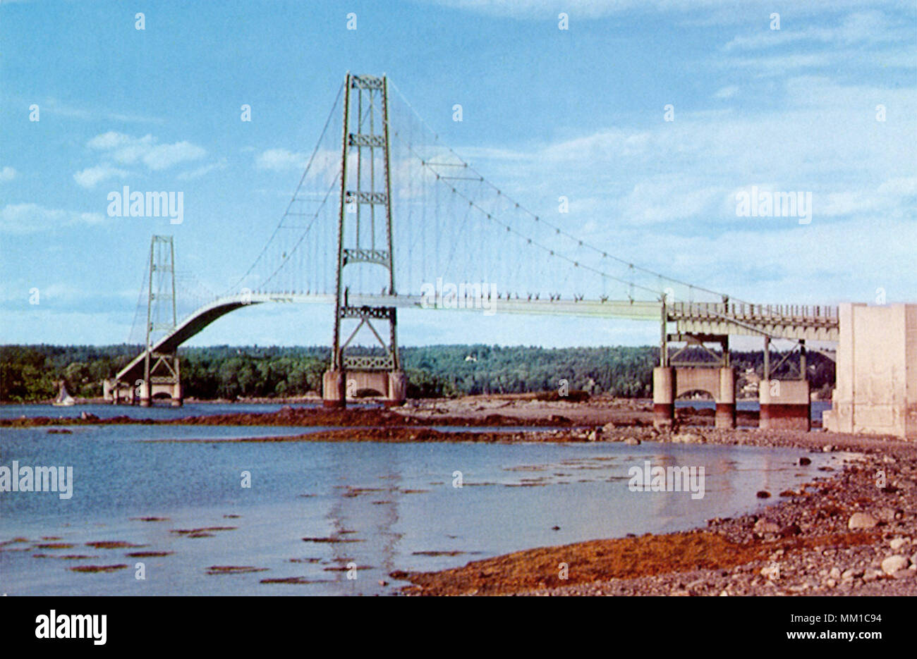 Deer isle bridge hi-res stock photography and images - Alamy