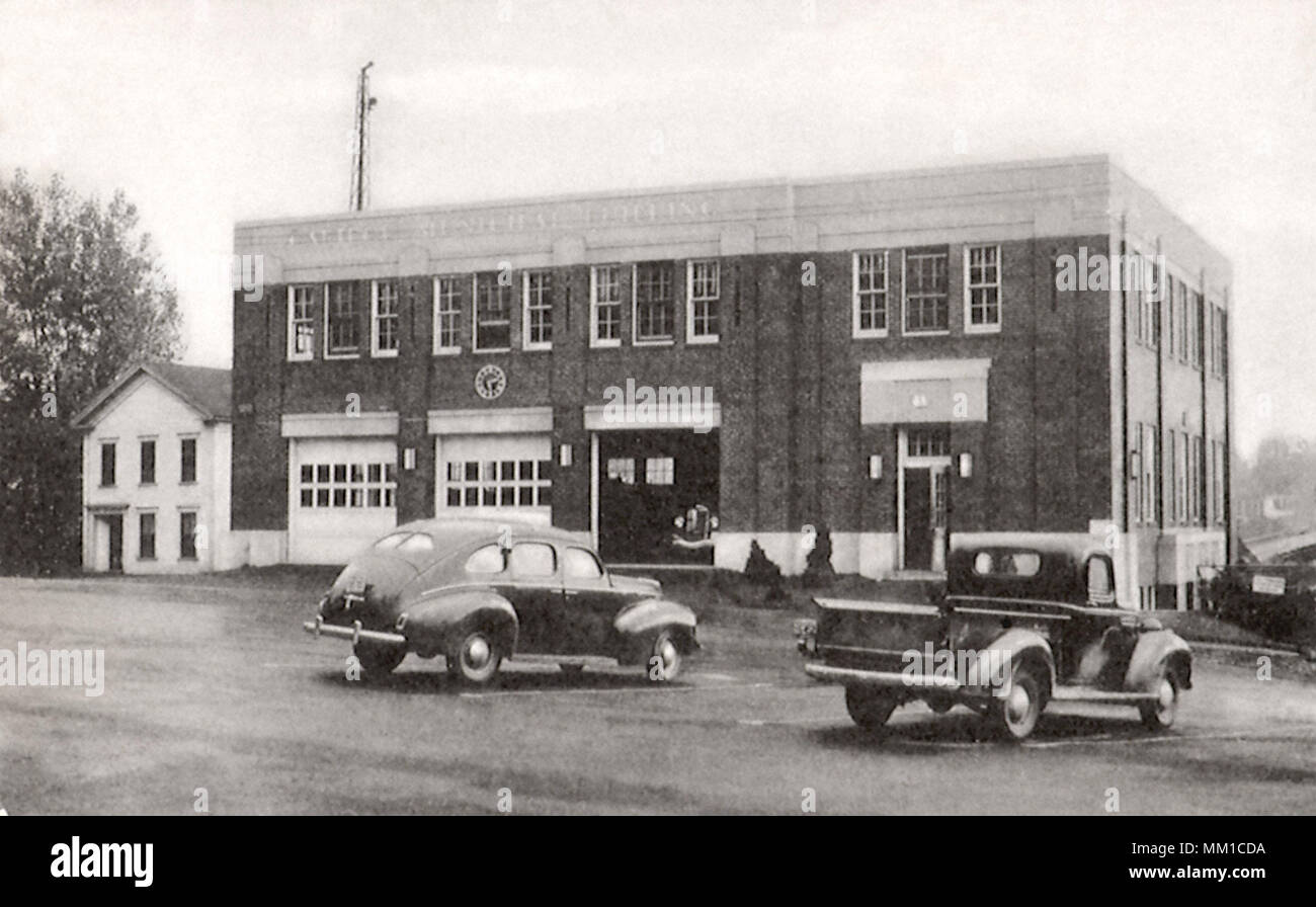 Municipal Building. Caribou. 1952 Stock Photo - Alamy
