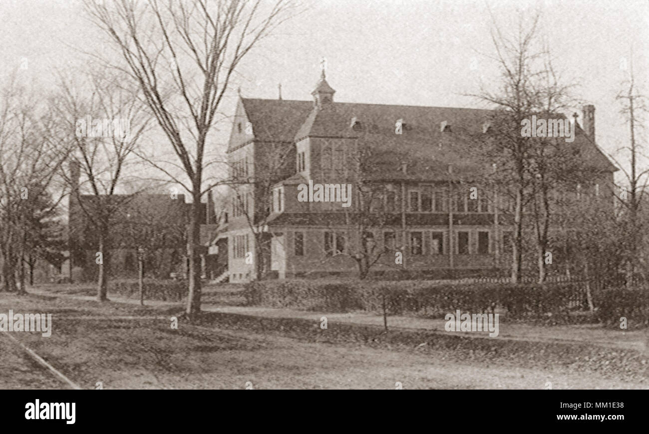 Catholic School. West Springfield. 1891 Stock Photo - Alamy