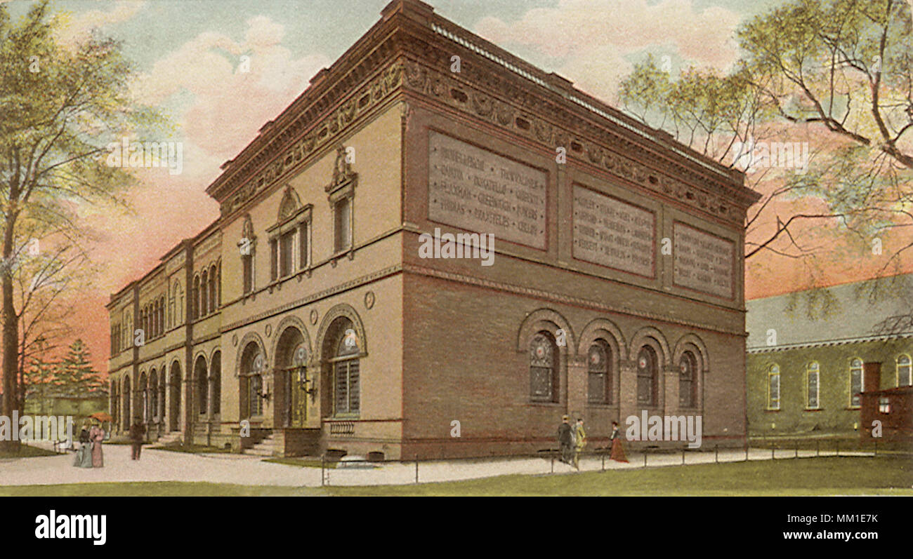 Art Museum. Springfield. 1908 Stock Photo - Alamy