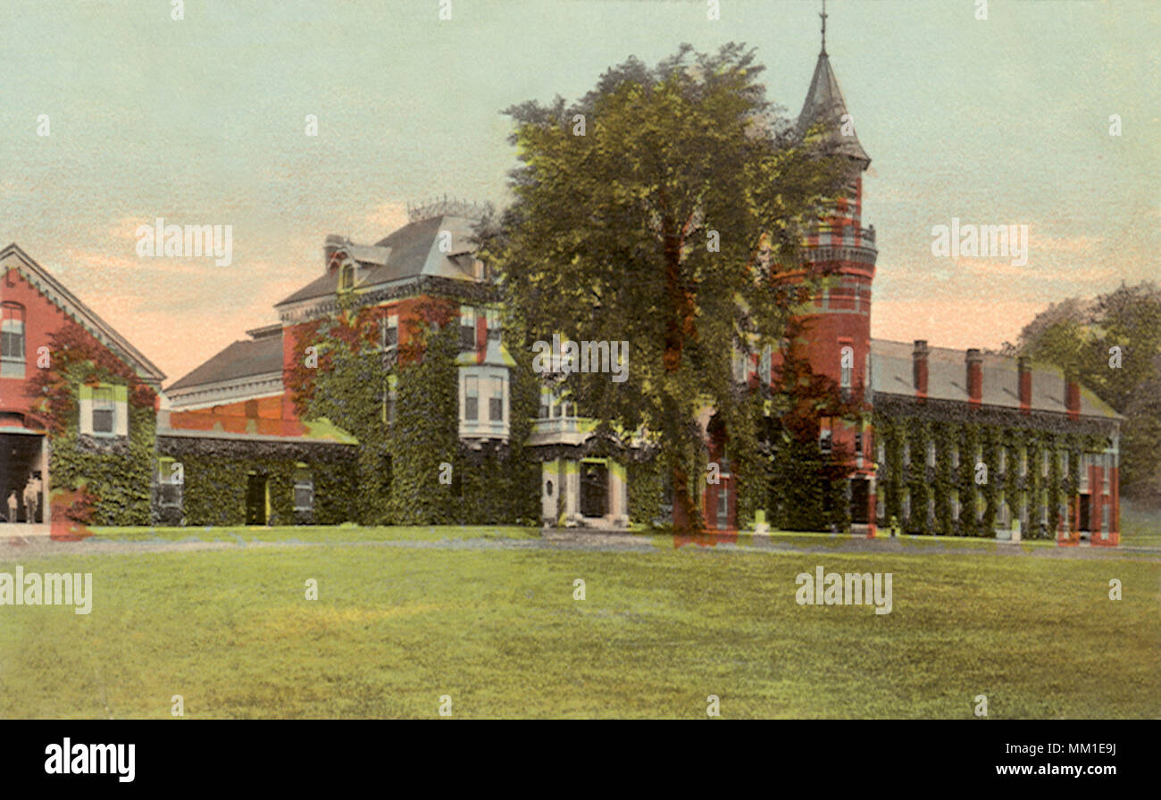 County Jail. Fitchburg. 1910 Stock Photo - Alamy