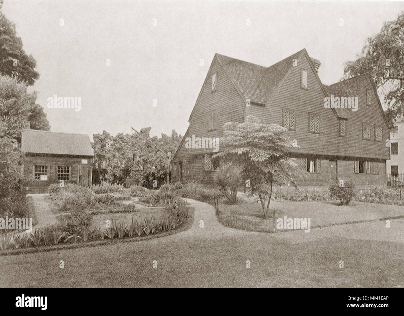 John Ward House. Salem. 1935 Stock Photo - Alamy