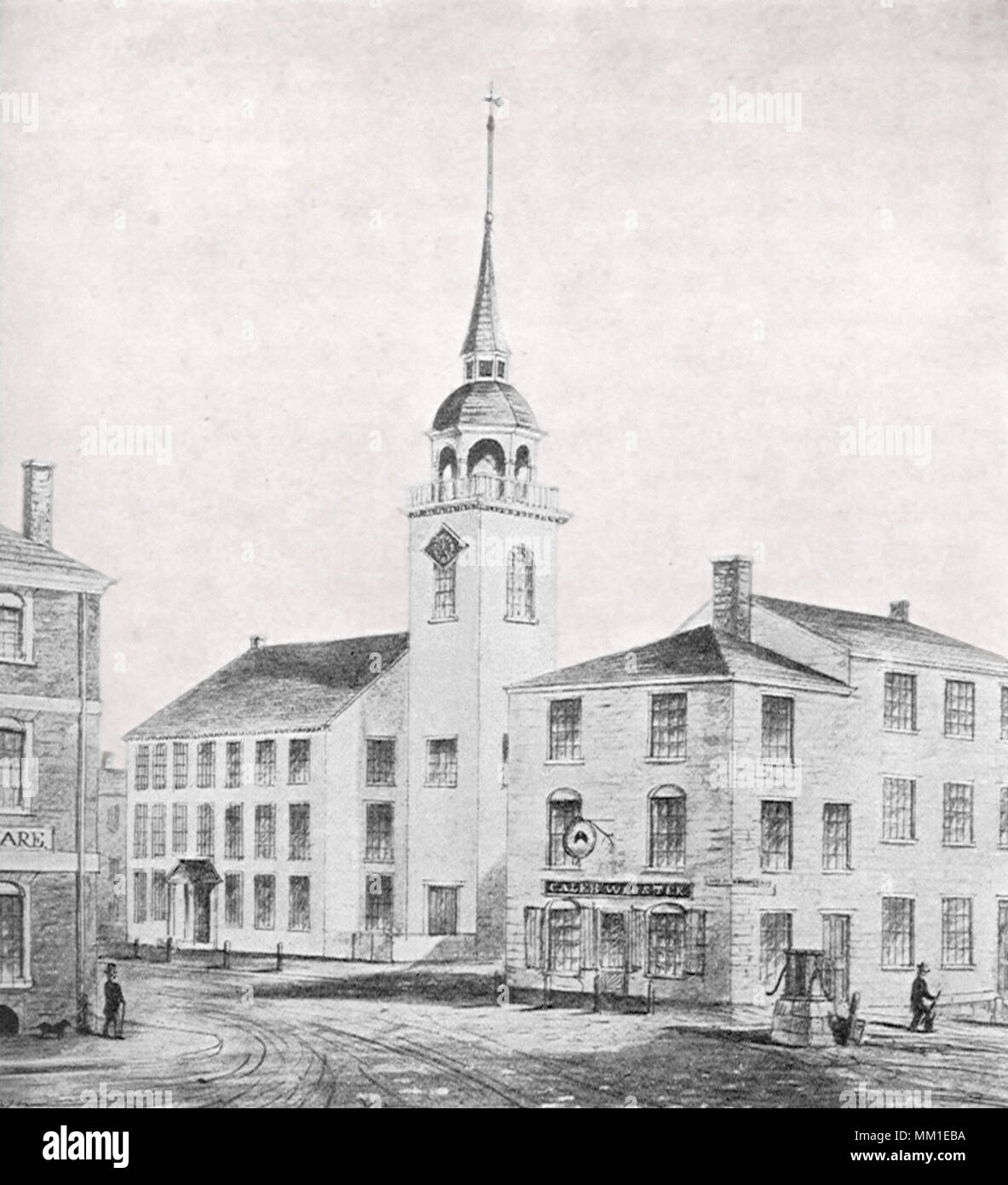 First Church. Built in 1825. Salem. 1935 Stock Photo - Alamy