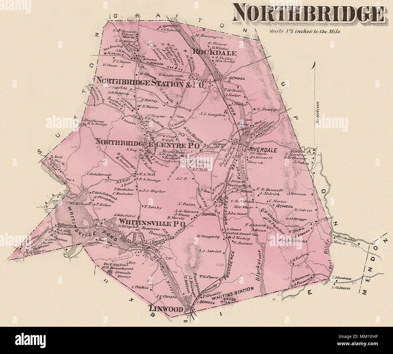 Town of northbridge hi-res stock photography and images - Alamy