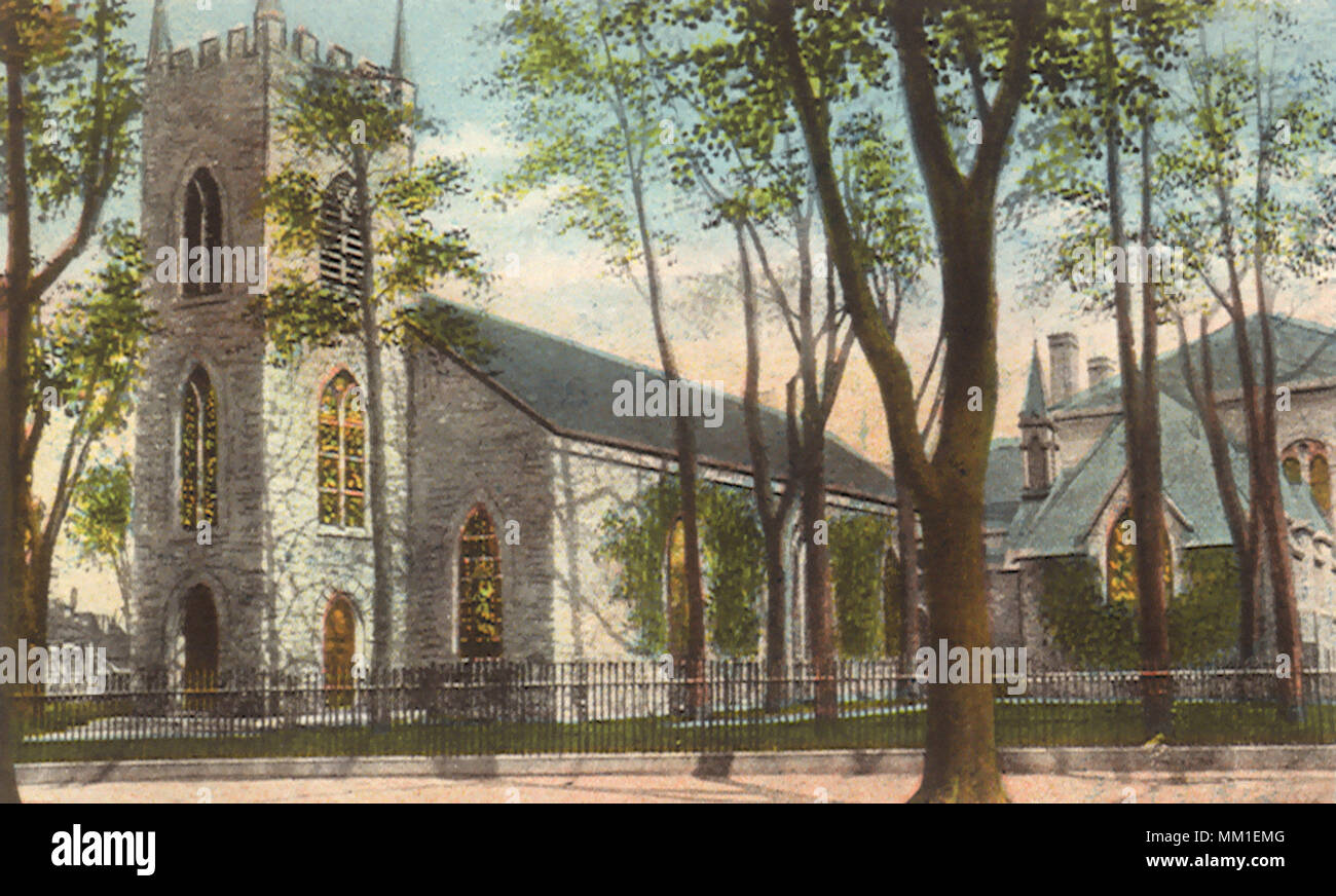 St. Anne's Church. Lowell. 1925 Stock Photo - Alamy