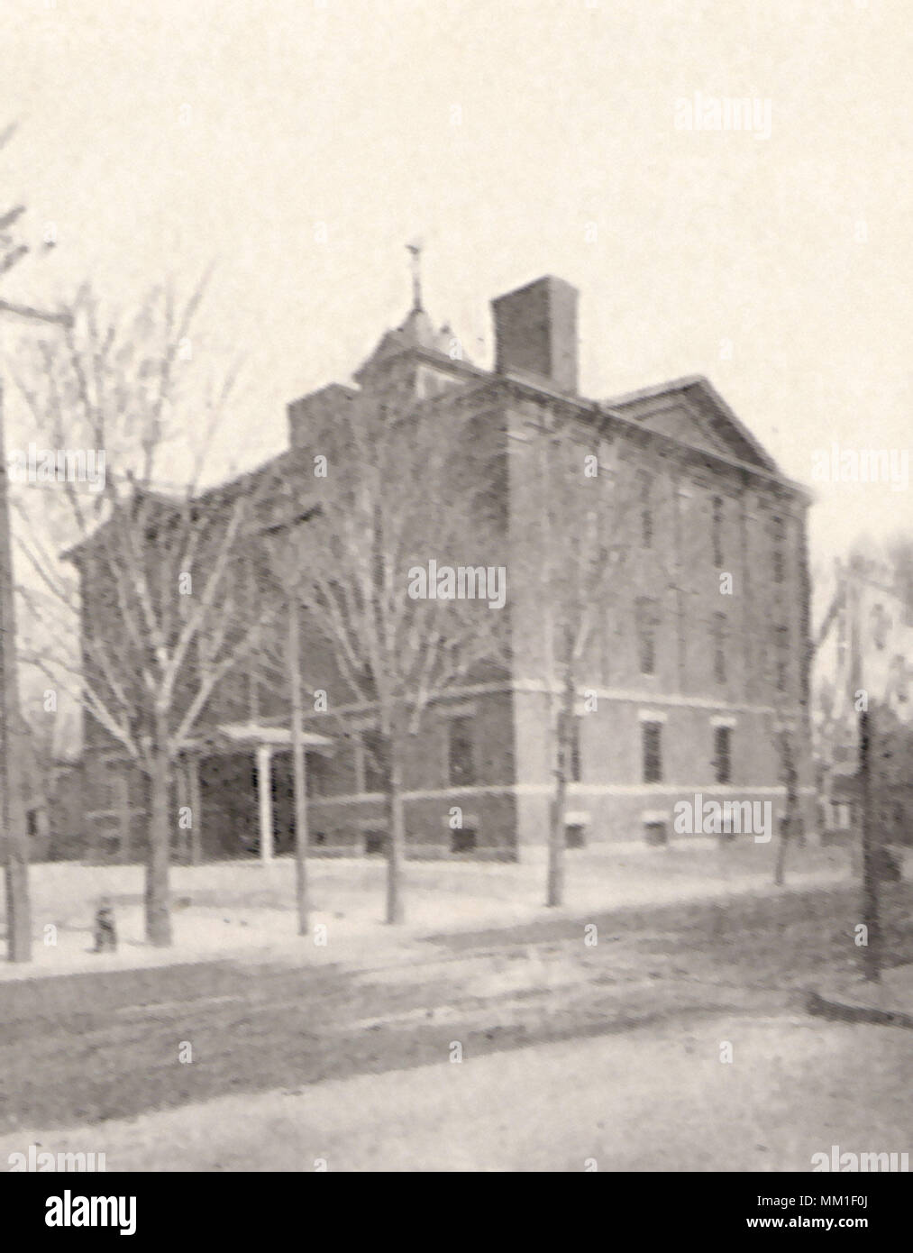 Edgerly School. Somerville. 1897 Stock Photo - Alamy