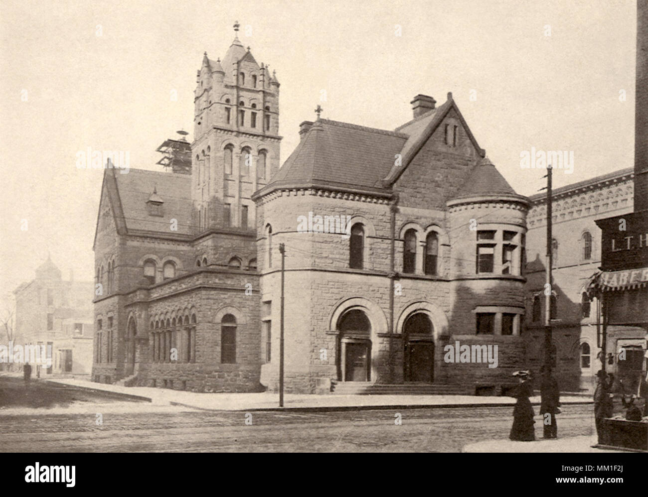 Federal Building. Springfield. 1906 Stock Photo - Alamy