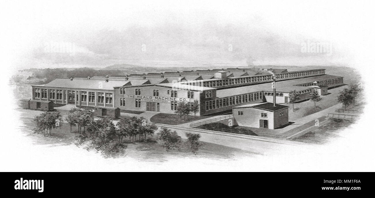 Heald Machine Company. Worcester. 1910 Stock Photo - Alamy