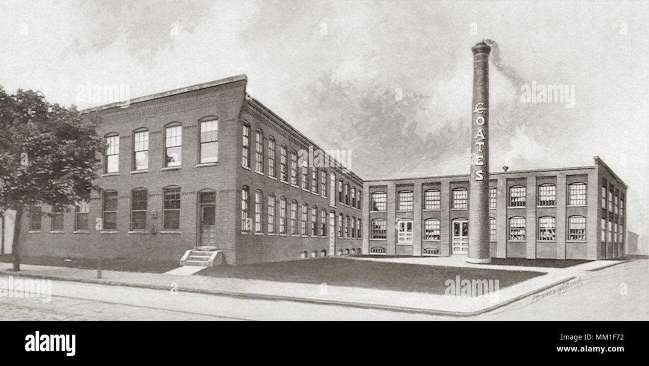 Coates Clipper Manufacturing. Worcester. 1910 Stock Photo - Alamy