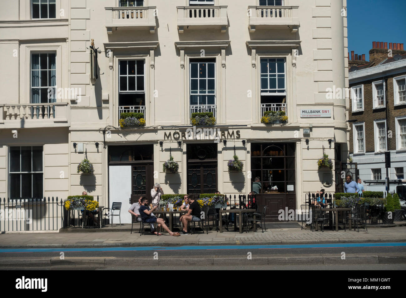 Morpeth Arms pub Stock Photo - Alamy