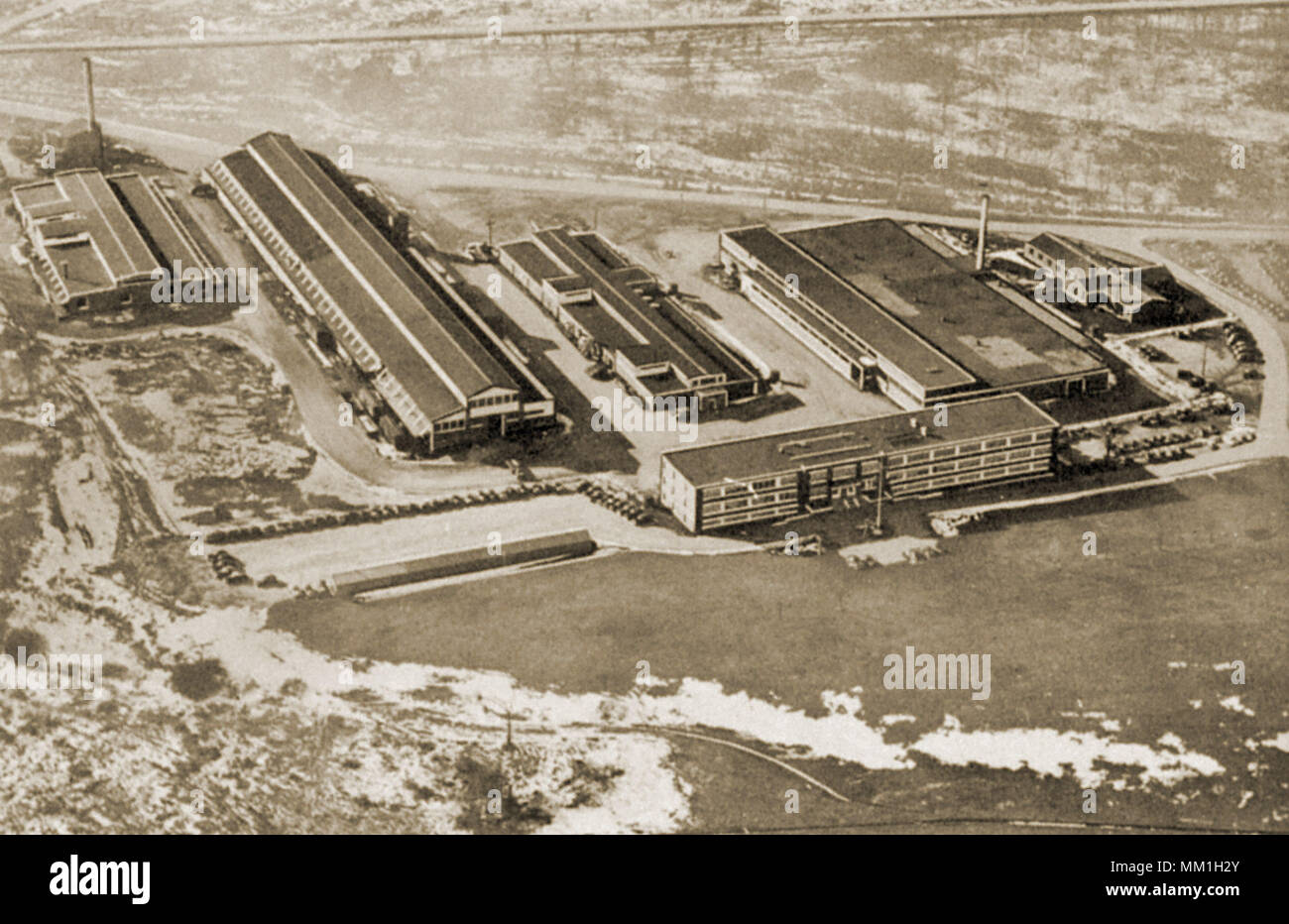 The New Britain Machine Company. New Britain. 1950 Stock Photo - Alamy