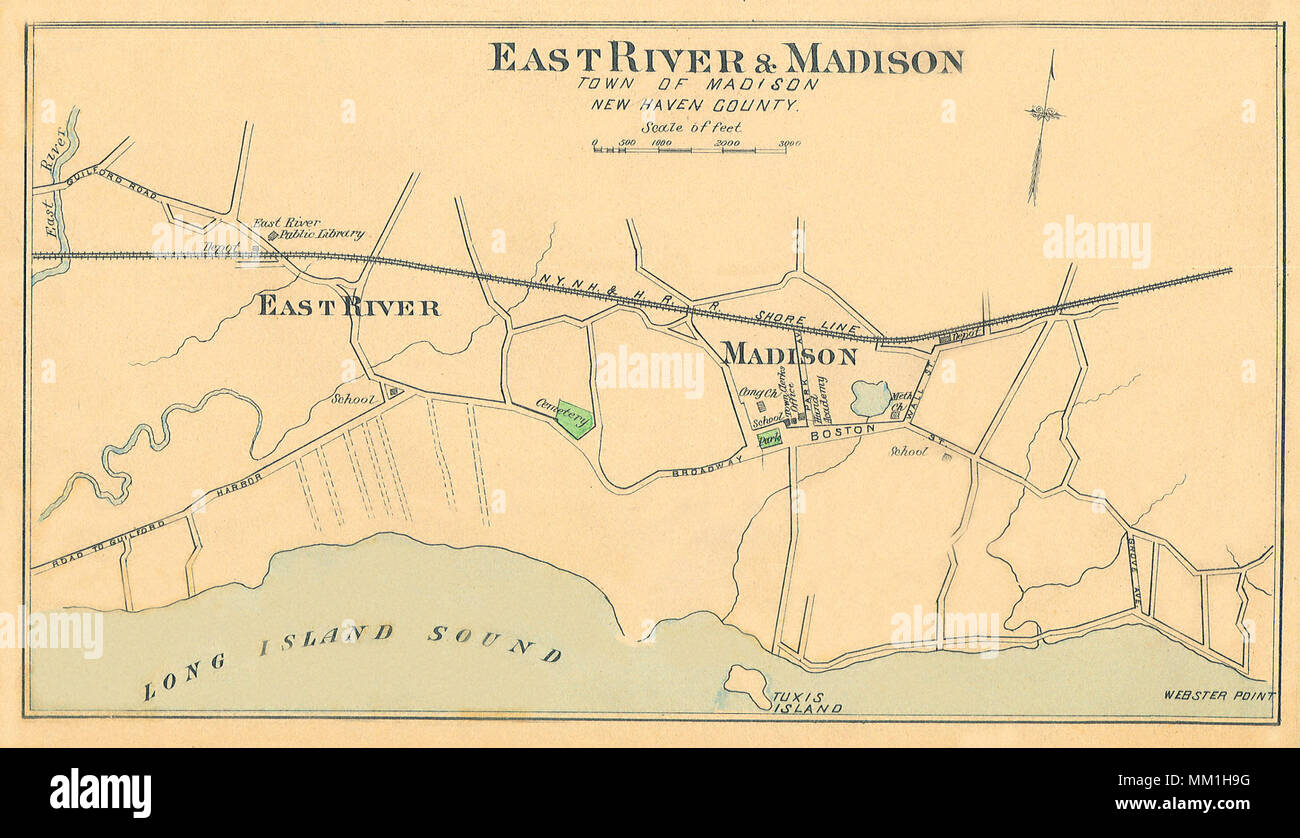 Madison map hi-res stock photography and images - Alamy