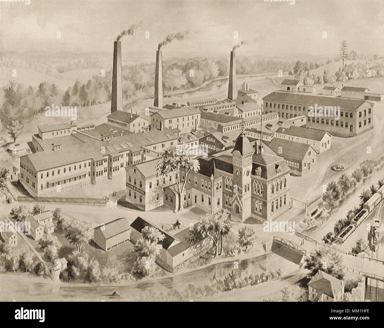 Connecticut factory hi-res stock photography and images - Alamy