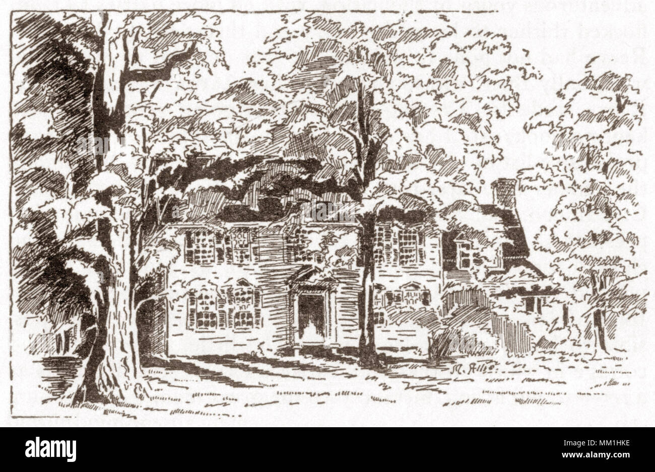 1850 america house hi-res stock photography and images - Alamy