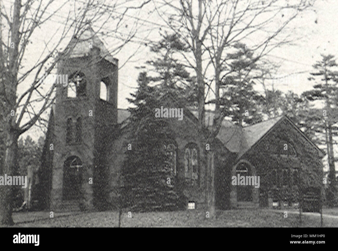 Asbury Methodist Church. Forestville. 1950 Stock Photo - Alamy