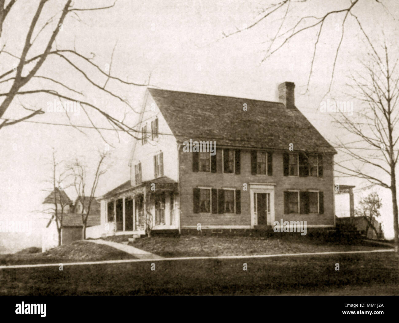 Home of Thomas Brace. West Hartford. 1930 Stock Photo - Alamy