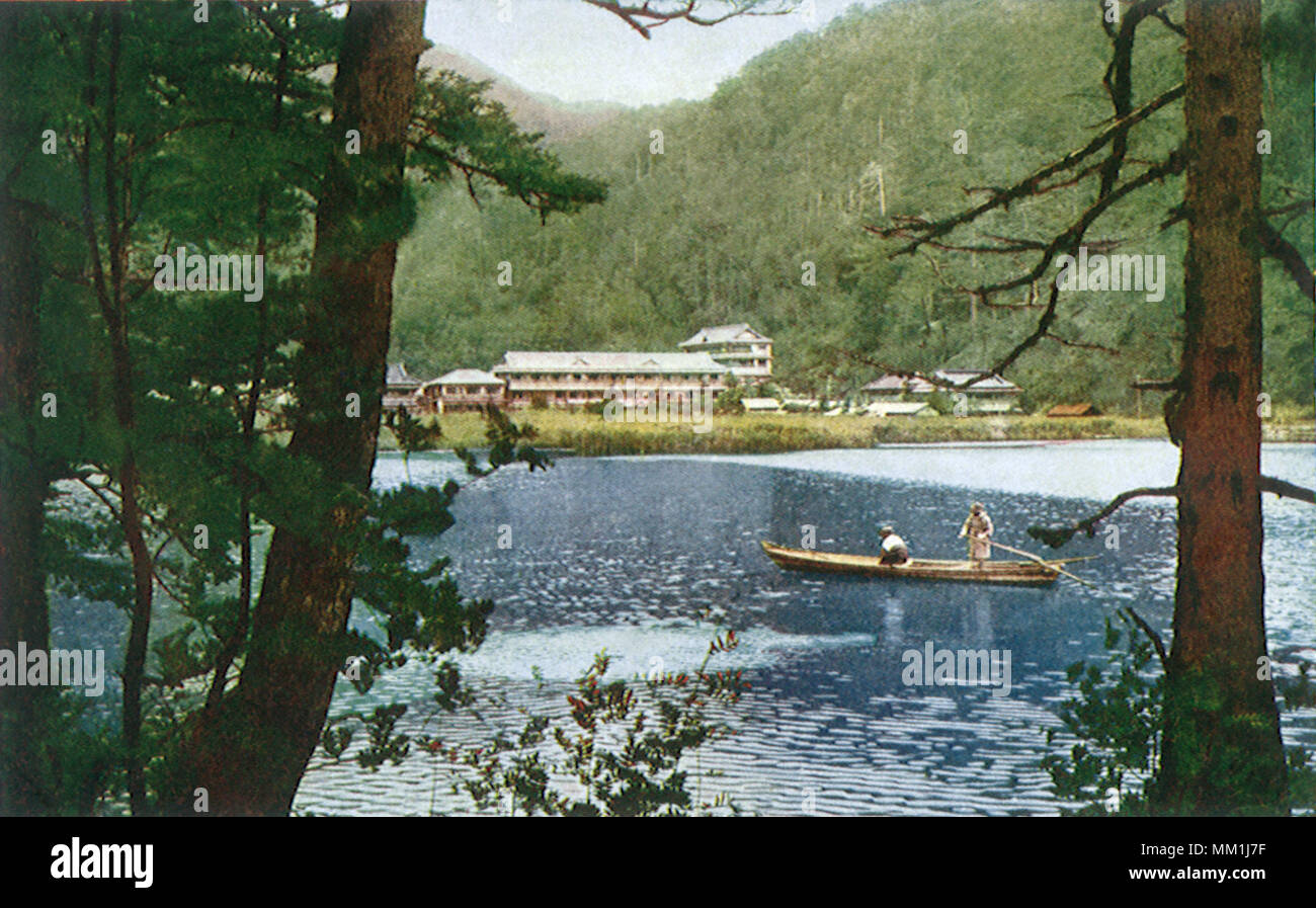 Yunoko and Nikko Hot Springs. Nikko. 1930 Stock Photo - Alamy