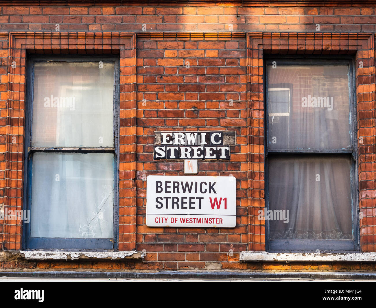 Soho Street Signs Series - Berwick Street / Berwick St - London's Soho ...