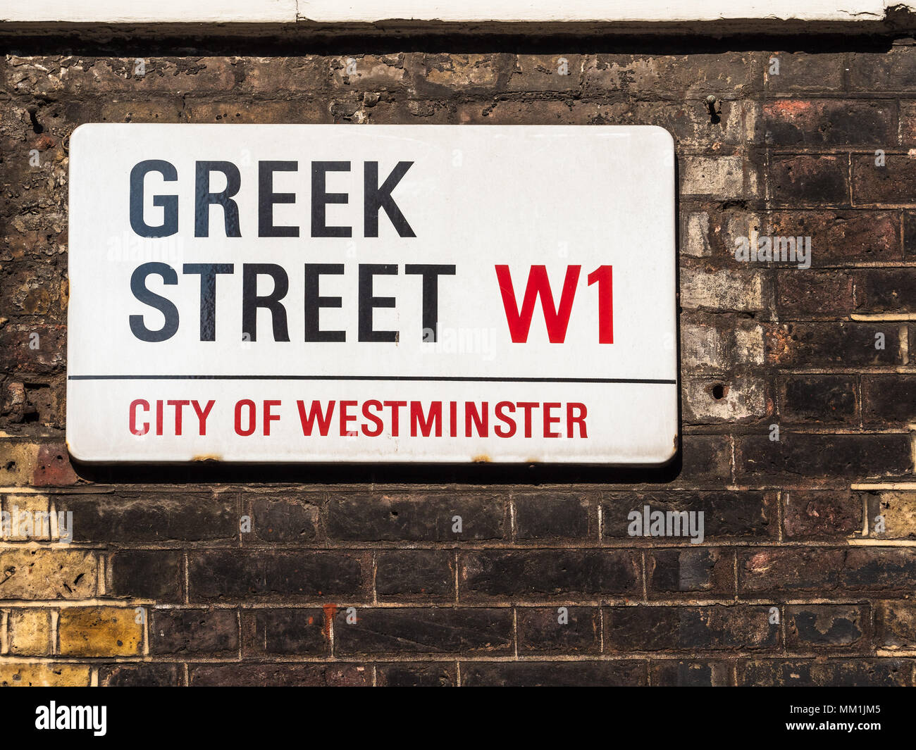 Soho Street Signs Series - Greek Street / Greek St - London's Soho ...