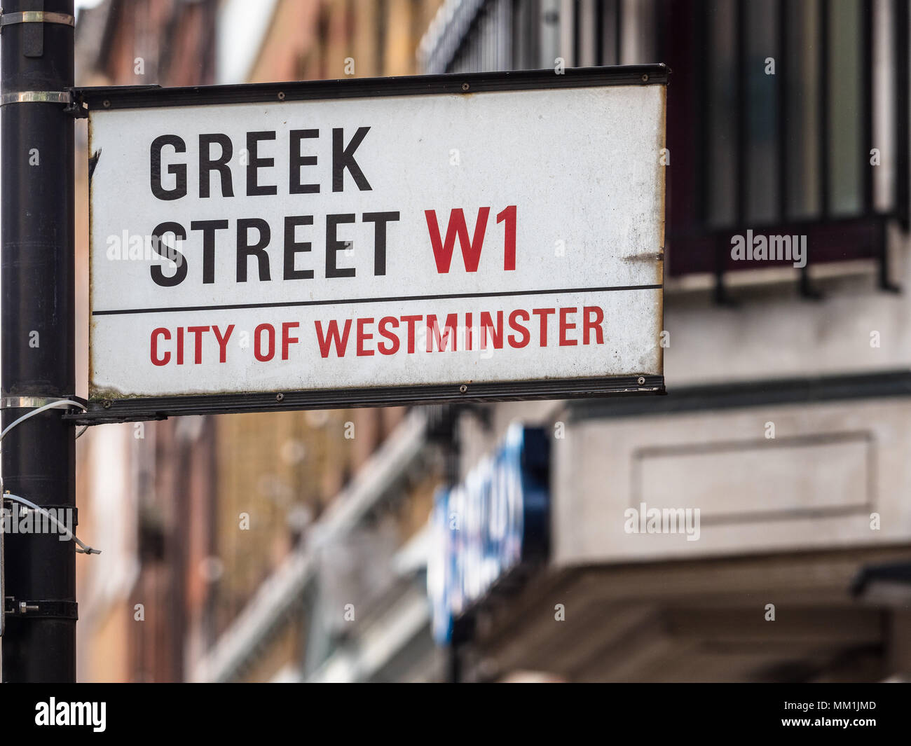 Soho Street Signs Series - Greek Street / Greek St - London's Soho ...