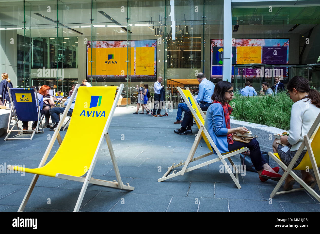 Aviva hq london hi-res stock photography and images - Alamy