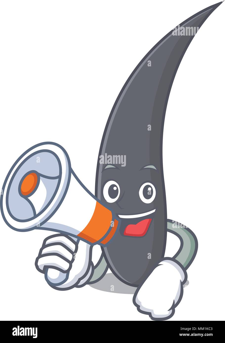 With megaphone hair character cartoon style Stock Vector Image & Art ...