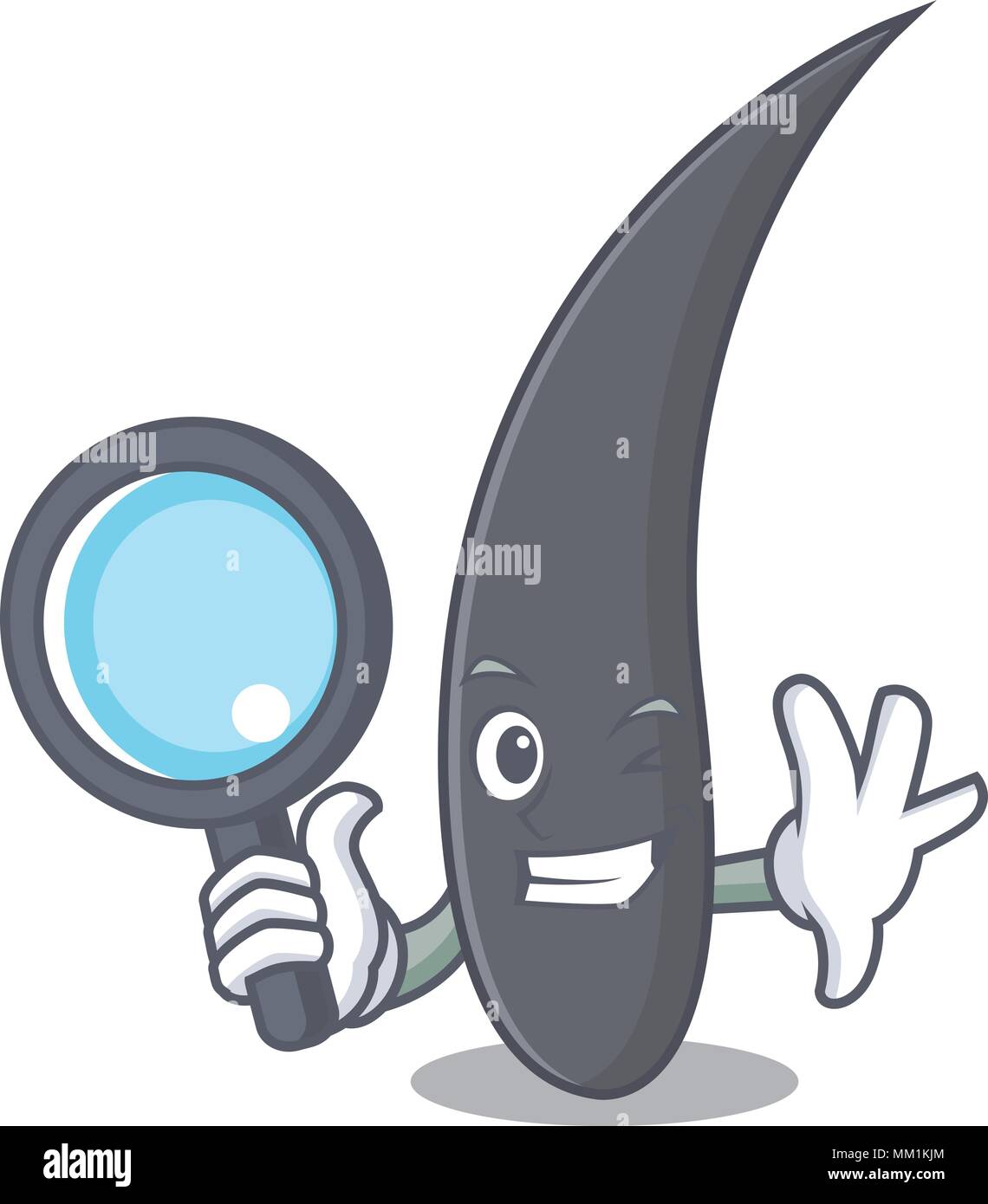 Detective hair character cartoon style Stock Vector Image & Art - Alamy