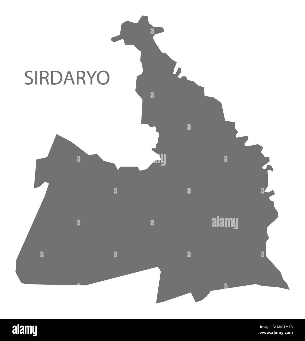 Sirdaryo map hi-res stock photography and images - Alamy