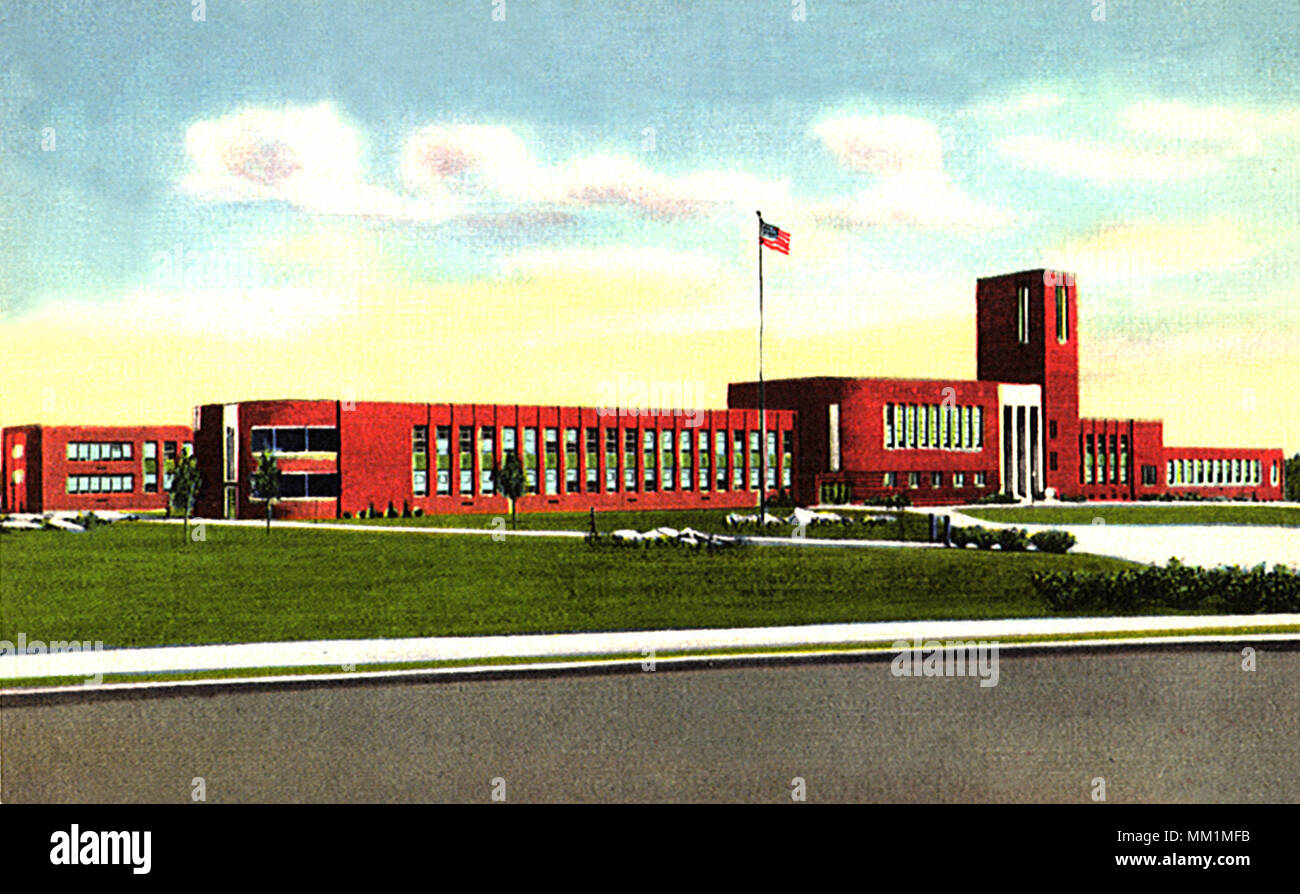 McCaskey High School. Lancaster. 1930 Stock Photo - Alamy
