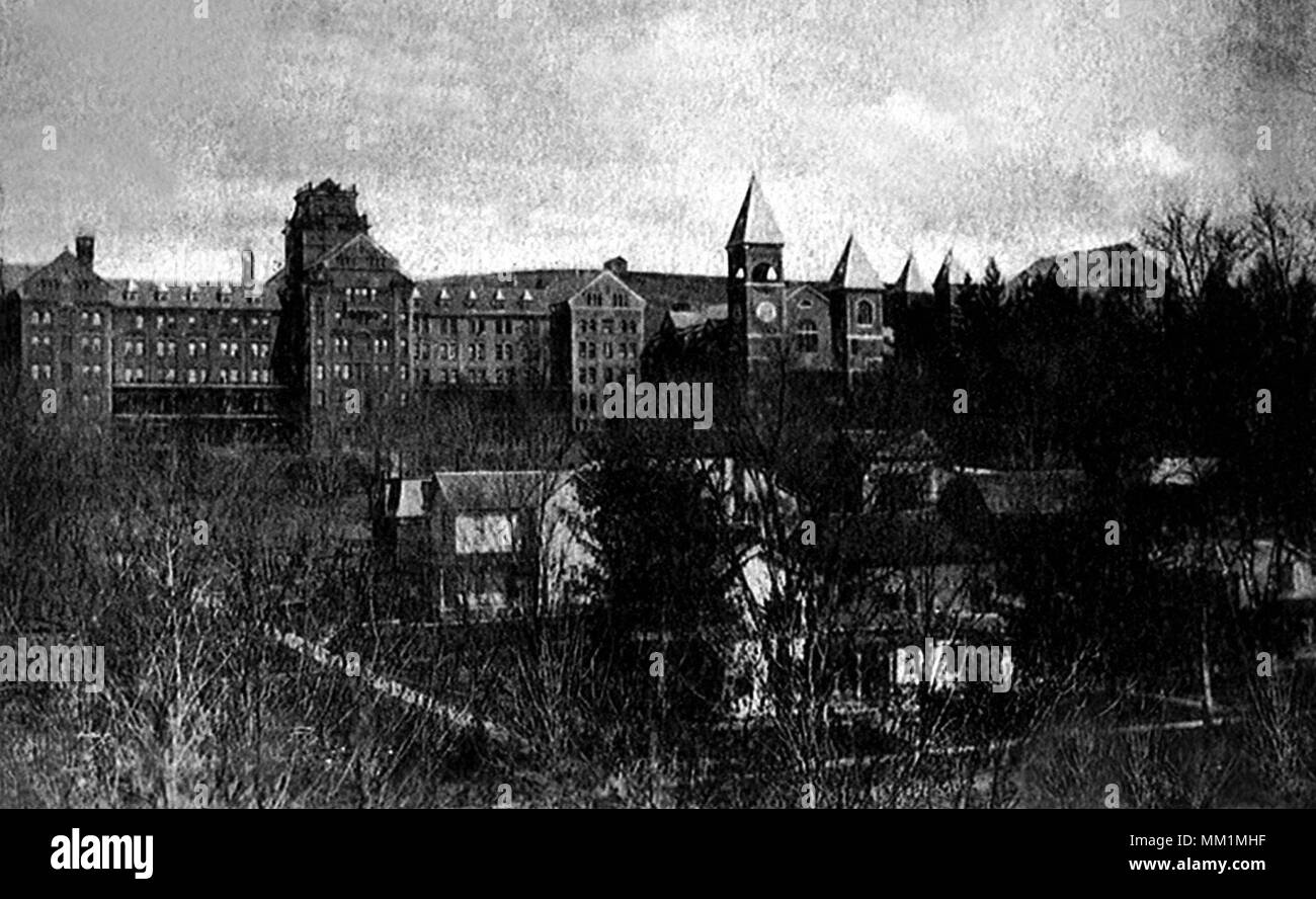 State Normal School. Mansfield. 1910 Stock Photo - Alamy