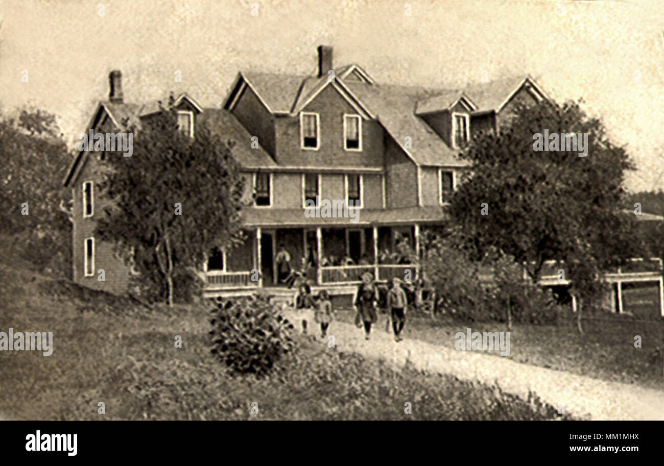 Mount Airy House. Mount Pocono.1905 Stock Photo - Alamy