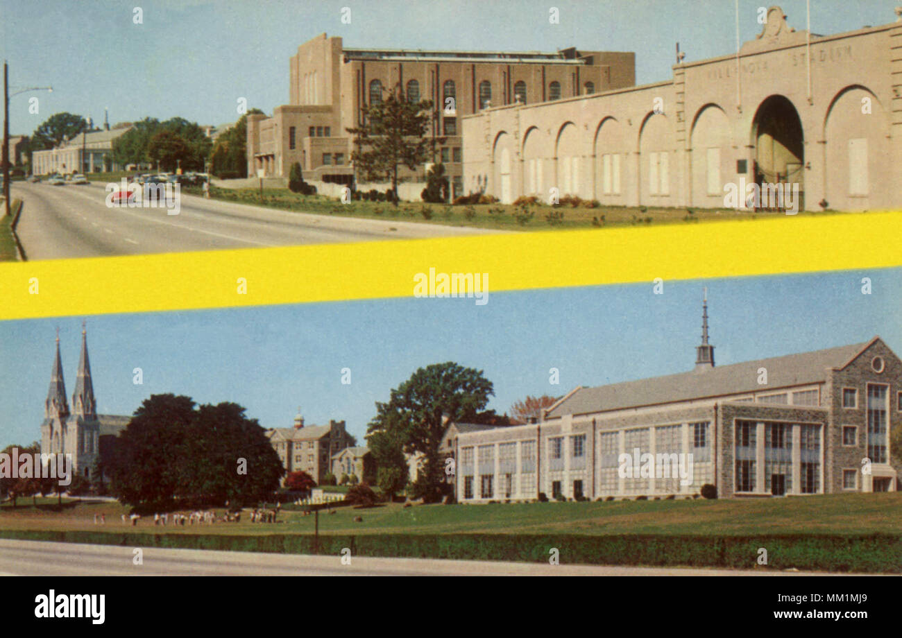 Villanova University. Philadelphia. 1950 Stock Photo - Alamy