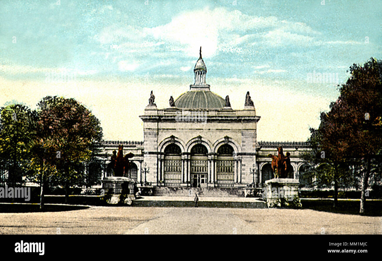 Memorial Hall in Fairmount Park. Philadelphia. 1920 Stock Photo - Alamy
