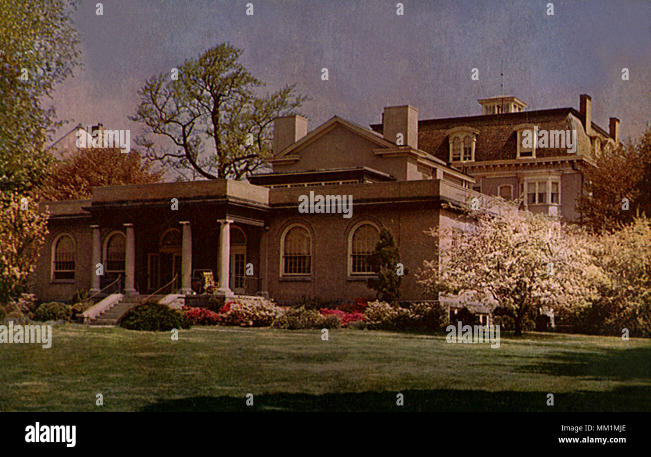 Friends Hospital Auditorium. Philadelphia. 1950 Stock Photo - Alamy