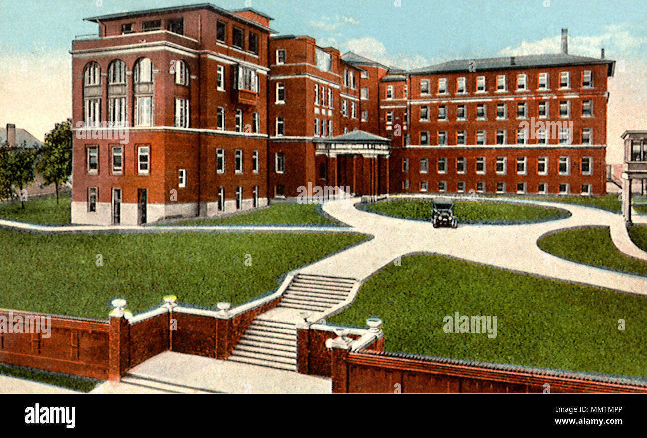 Elizabeth Steel Magee Hospital. Pittsburgh. 1923 Stock Photo - Alamy